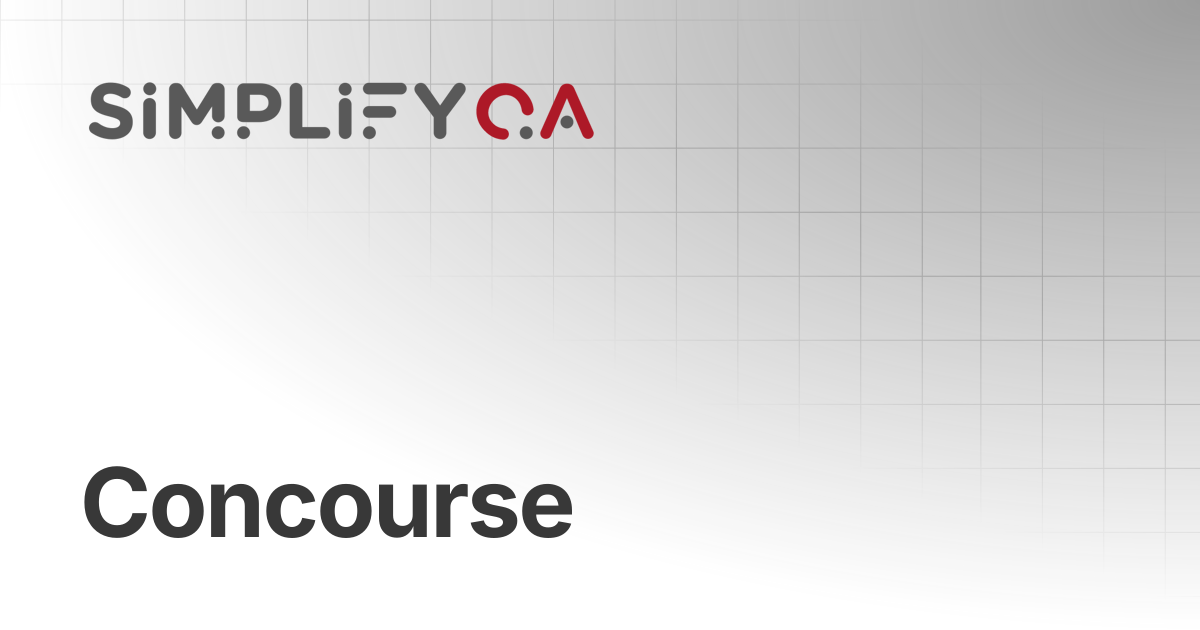 Concourse Simplifyqa Help Doc 7921