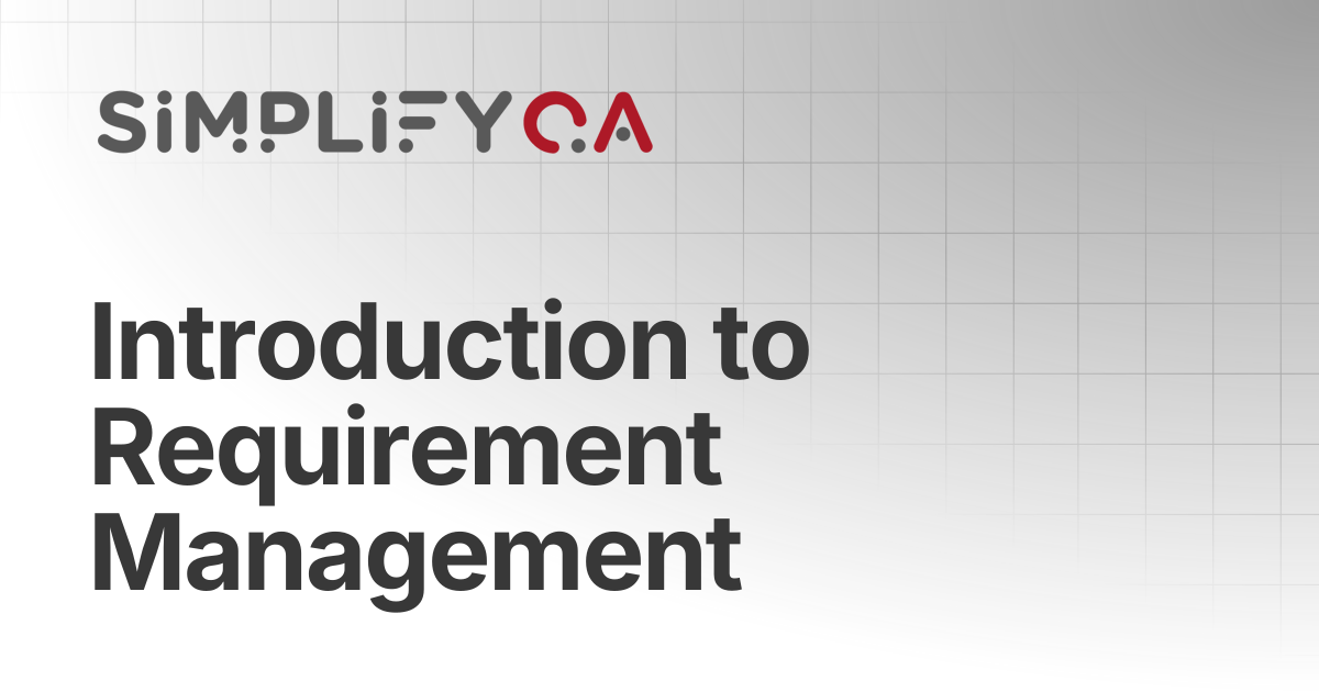 Introduction to Requirement Management | SimplifyQA Help Doc